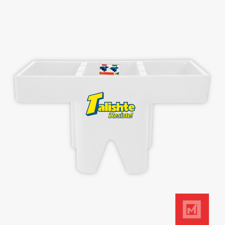 Distribuidora Mariscal | Pila De Plastico Blanca 2 Lavaderos