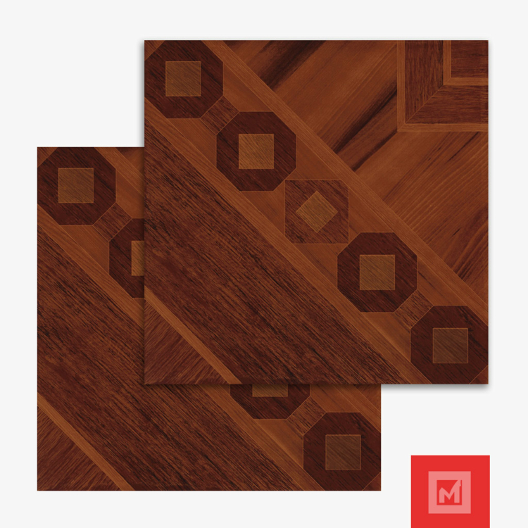 Piso cerámico Valencia madera rojo | Distribuidora Mariscal