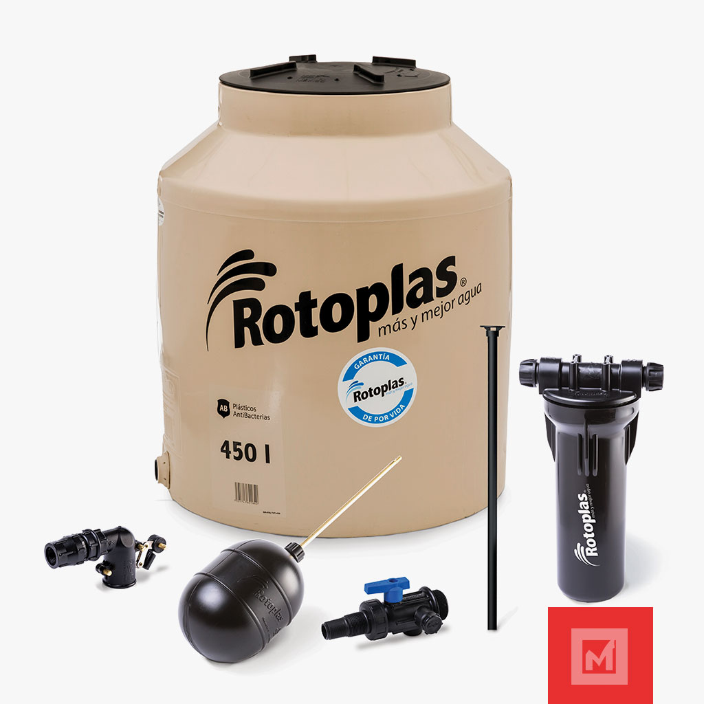 Tinaco Rotoplas 450 litros