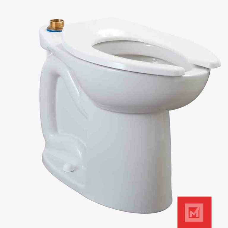 Distribuidora Mariscal | Inodoro Cadet 3 Elderly Con Fluxometro 17 Pulgadas