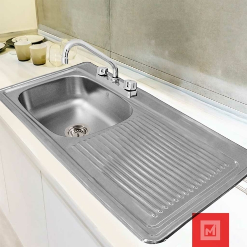 Lavatrastos con kit A de sobreponer | Distribuidora Mariscal