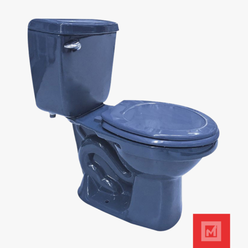 Inodoro Ecoline azul oscuro