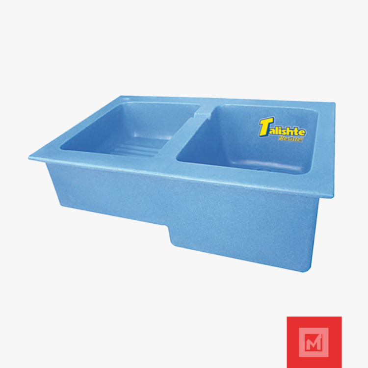 Pila De Plastico Blanca 2 Lavaderos – Distribuidora Mariscal