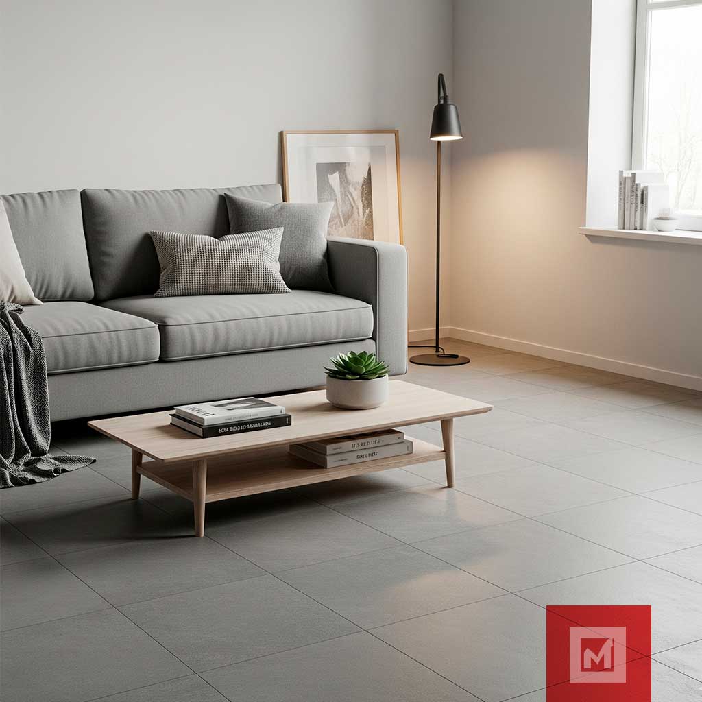 Piso Cerámico Serenity Light Grey 33X33