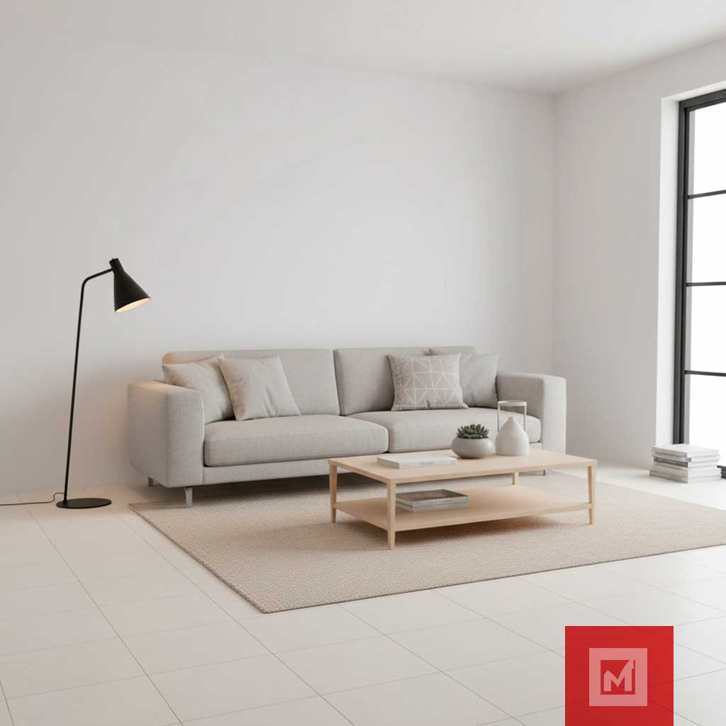 Piso Cerámico Serenity Beige 44X44