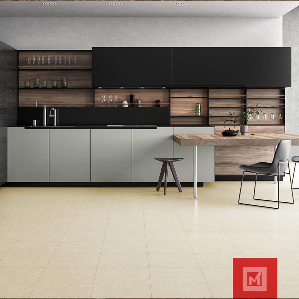Piso Cerámico Marmoleado Royal Beige 36x36